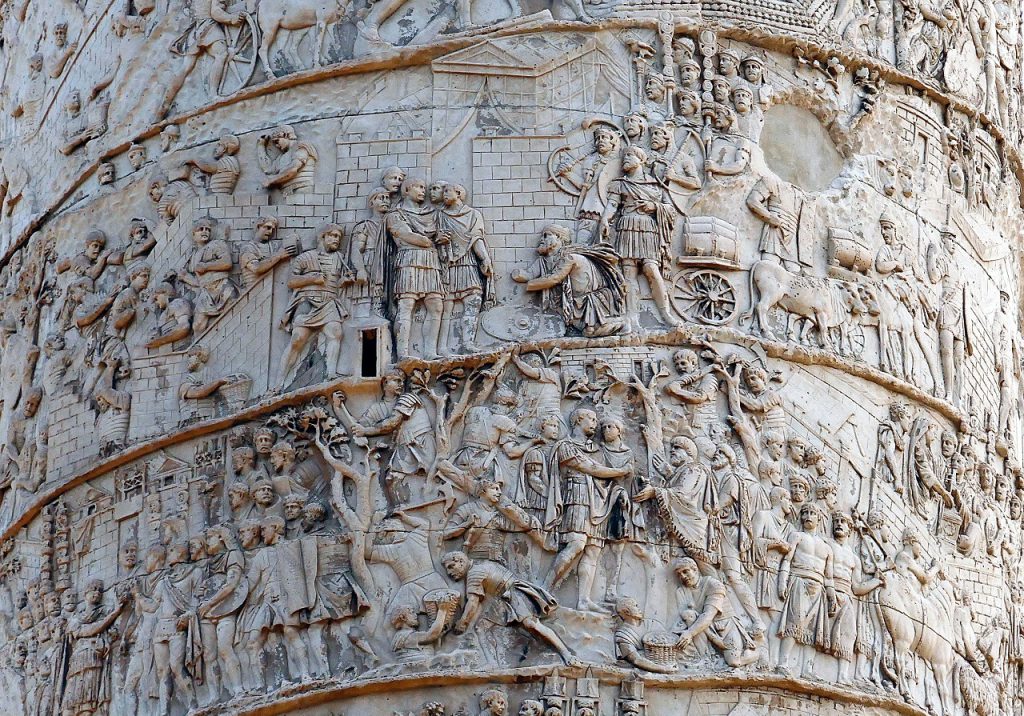 Kolumna Trajana w Rzymie – symbol zwycięstwa dackiego